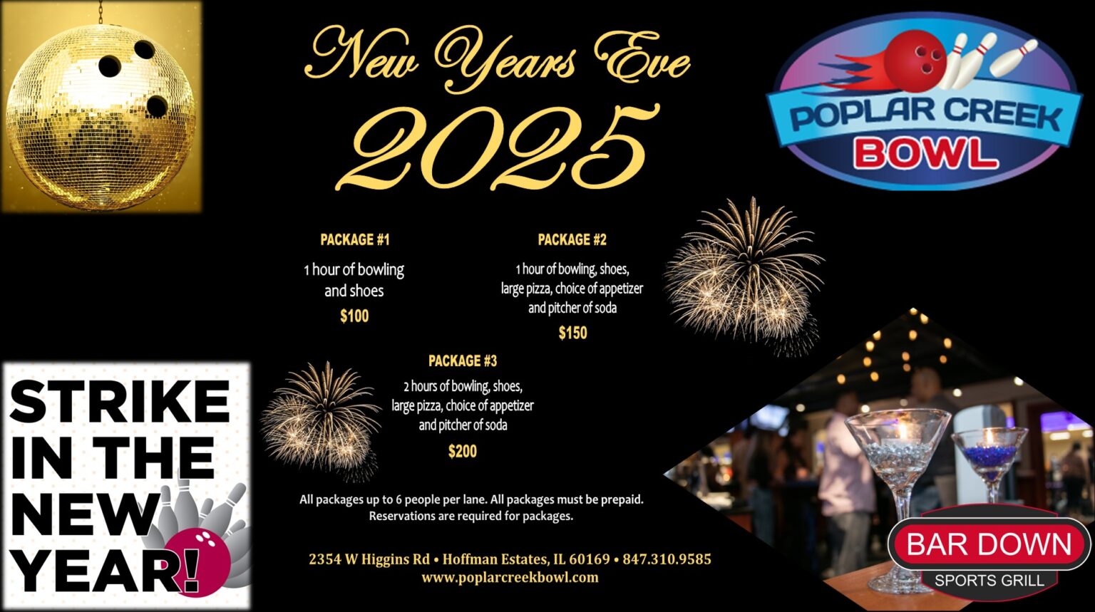 Bowling – Poplar Creek Bowl